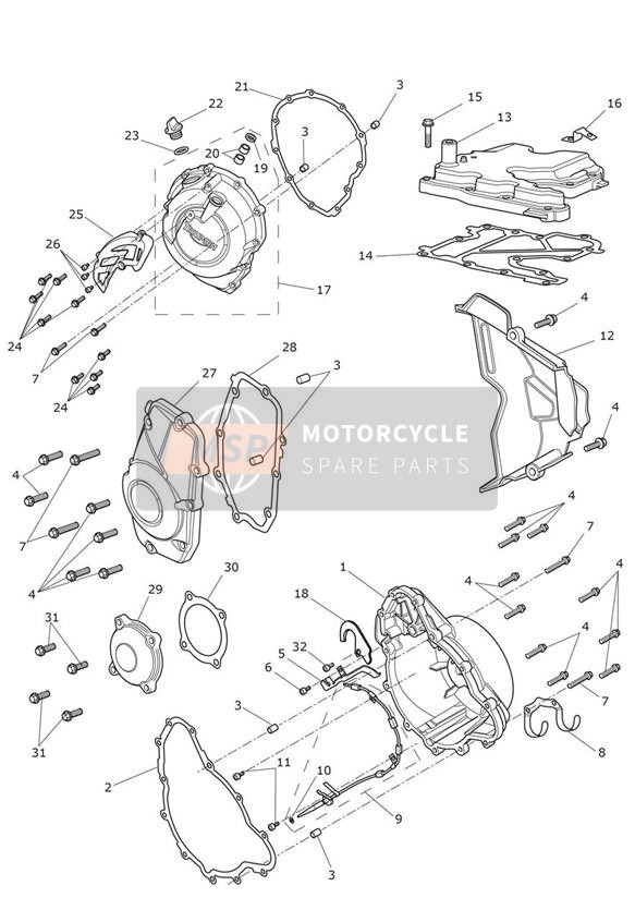 T3051055 Screw, Cap/hd, M5 X 10, Slv, Enc Part Triumph - MSP