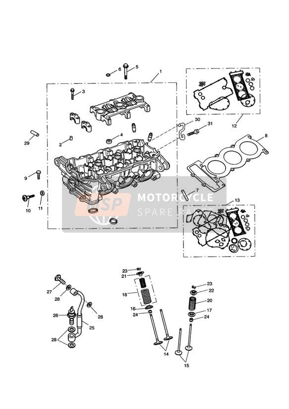 T1130406 Retainer,Spring,Valve Part Triumph - MSP