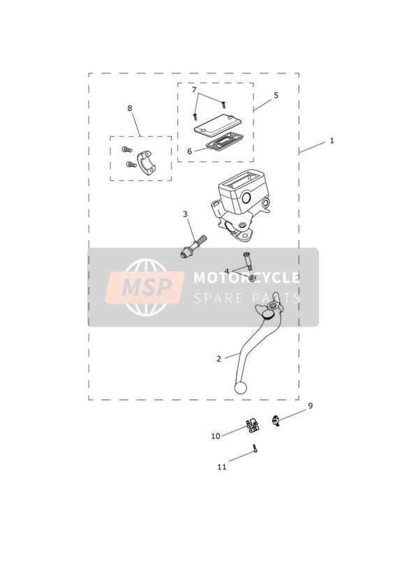 T2022136 Brake Switch, Spdt Part Triumph - MSP