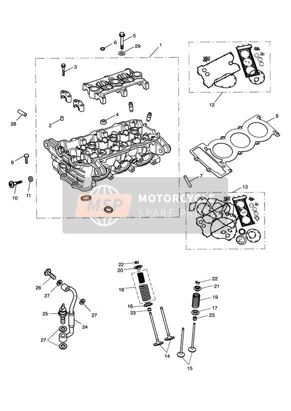 T1130406 Retainer,Spring,Valve Part Triumph - MSP